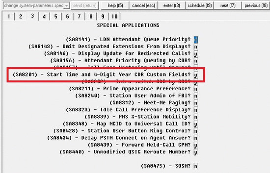 Avaya (Customized Output Format Call Center) - SMDR/CDR call logging ...